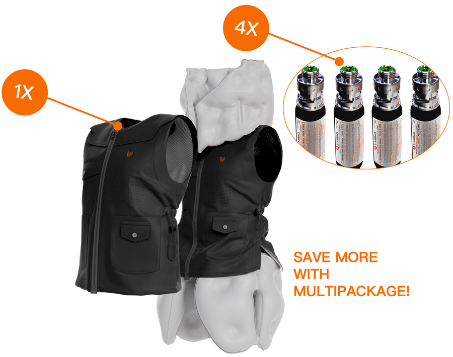 Wearable Anti-fall Airbag Vest to protect elderly from hip fracture ...
