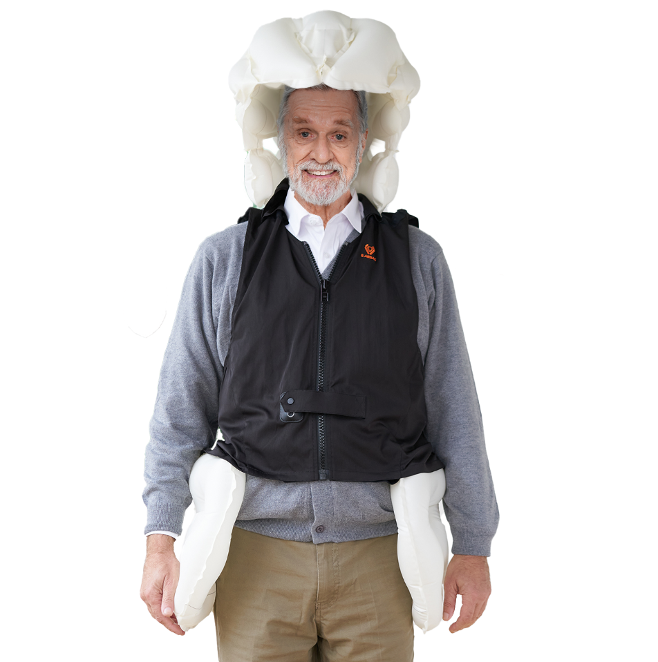 S-AIRBAG Intelligent Vest S30-Smart Body Airbag Hip Airbag for Elderly ...
